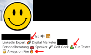 LinkedIn® Emojis & Symbole 😃 einfügen [2023]
