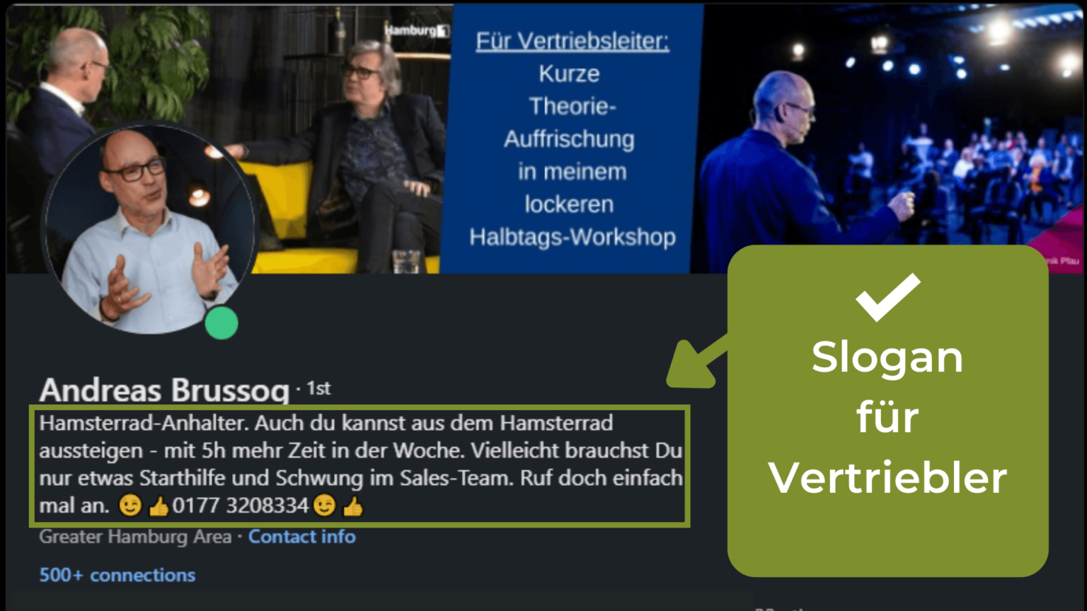 11 Tipps: Überzeugender LinkedIn Profil-Slogan [+Vorschläge]